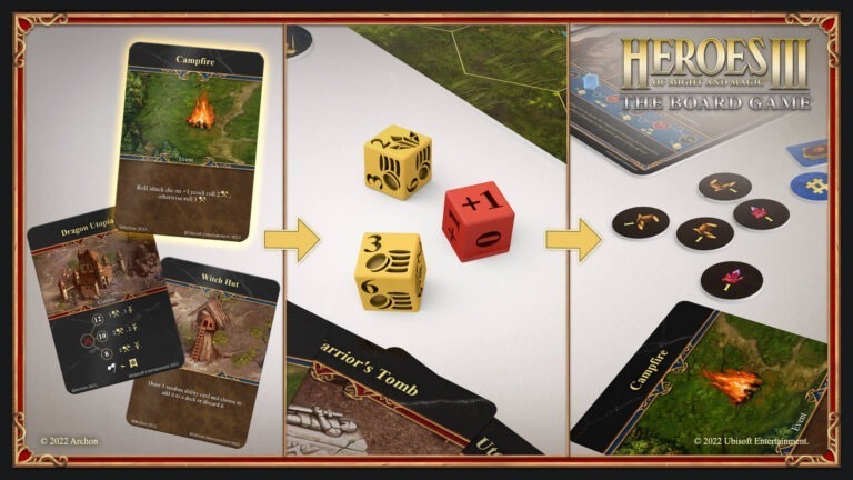HoMM3: The Board Game – The Battlefield expansion revealed
