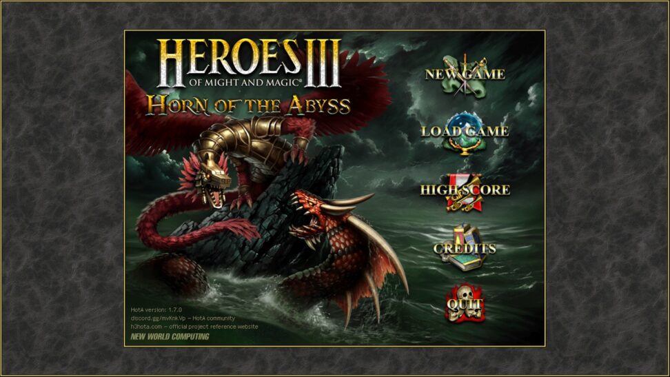 How to install Heroes 3 Horn of the Abyss v1.7 with Factory (HotA ...