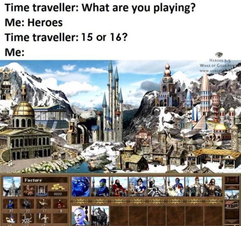 HoMM 3 MEME part 4 (July, 2025) - Heroes 3.5: Wake of Gods Portal